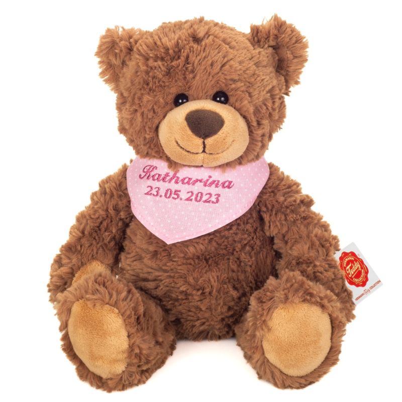 Personalisierter Schlenkerteddy rosa | Teddy Hermann Shop